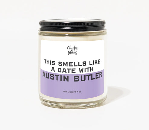 This Smells Like a Date with Austin Butler Candle – Chicks Love Wicks