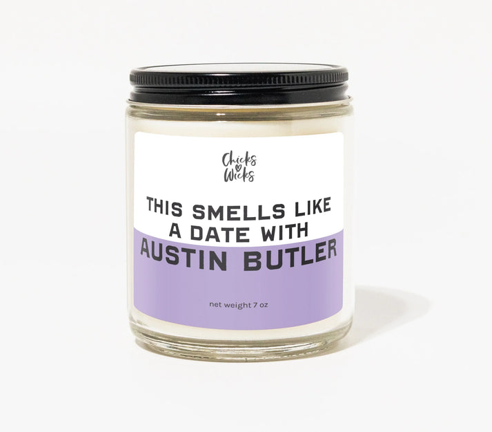 This Smells Like a Date with Austin Butler Candle – Chicks Love Wicks
